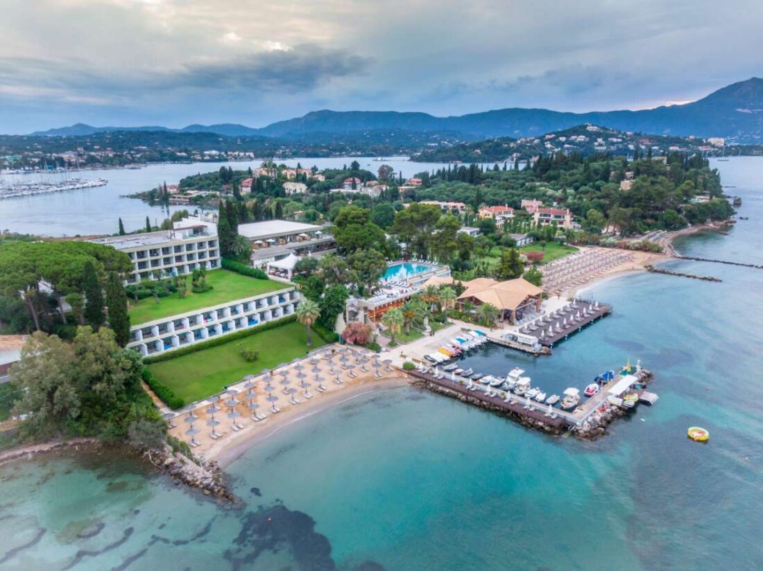 Beaches in Corfu island